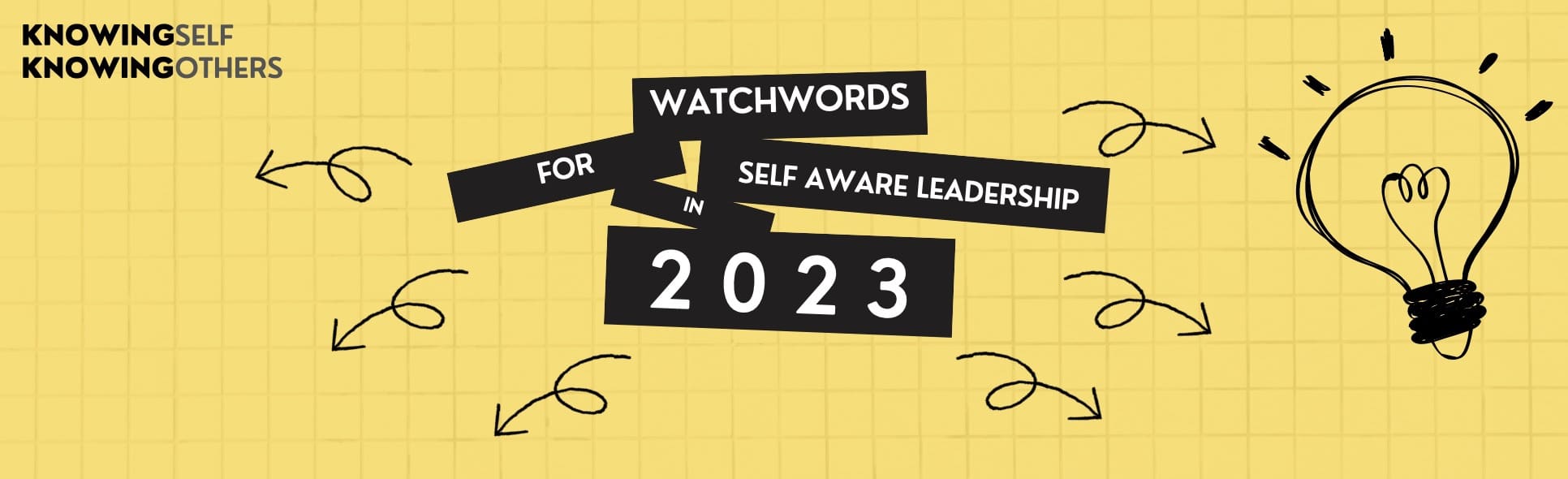 Watchwords for 2023 - Knowing Self, Knowing Others